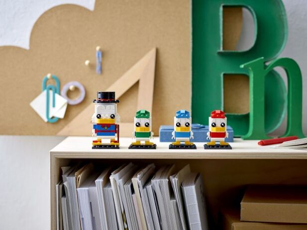 LEGO Brickheadz Disney Scrooge McDuck, Huey, Dewey & Louie (40477 ...